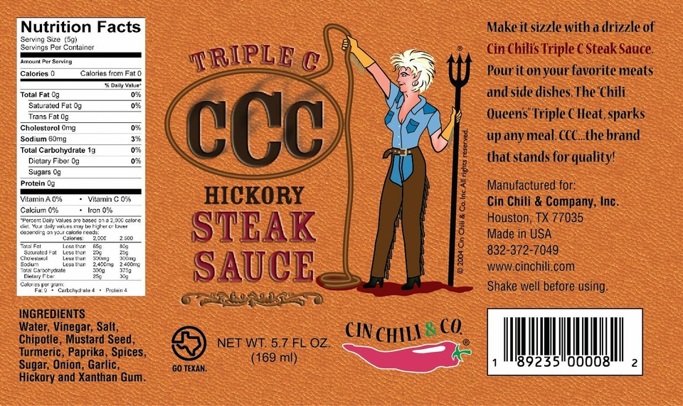 Triple C Steak Sauce | eBay