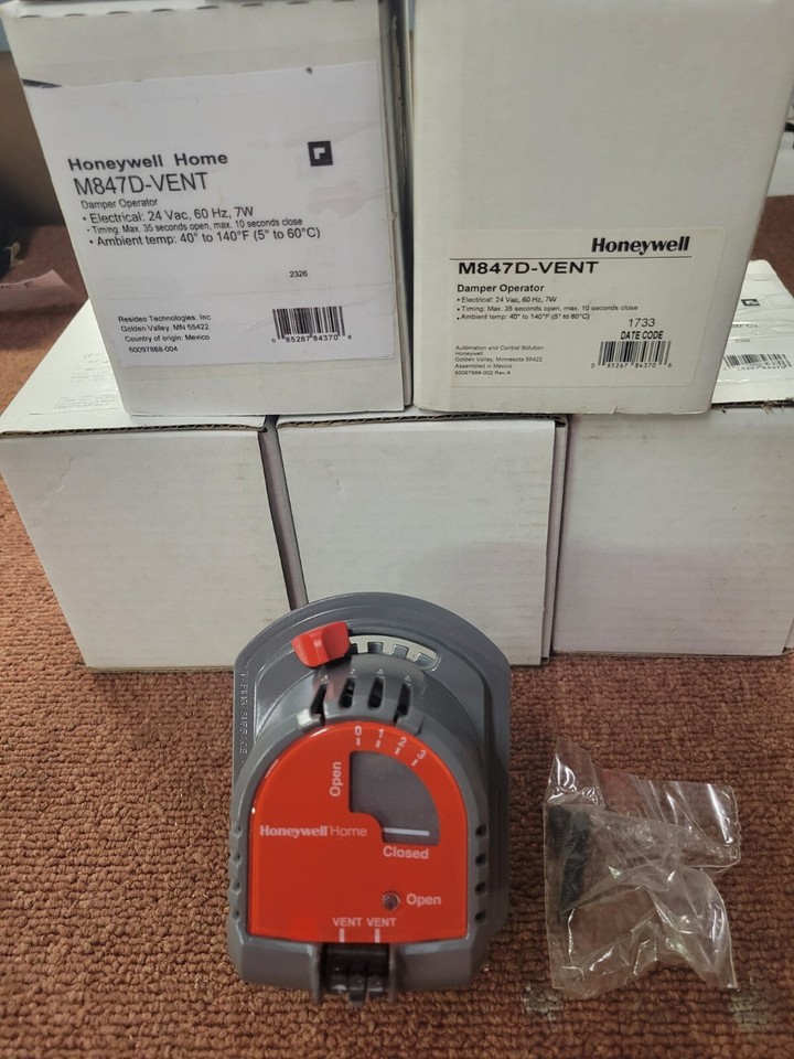 Honeywell M847D-VENT Damper Actuator 24 VAC 60 Hz 7 W | eBay