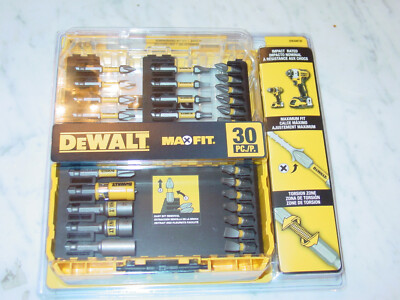 DEWALT DWAMF30 MAXFIT Screwdriving Set with Sleeve (30-Piece) New ...