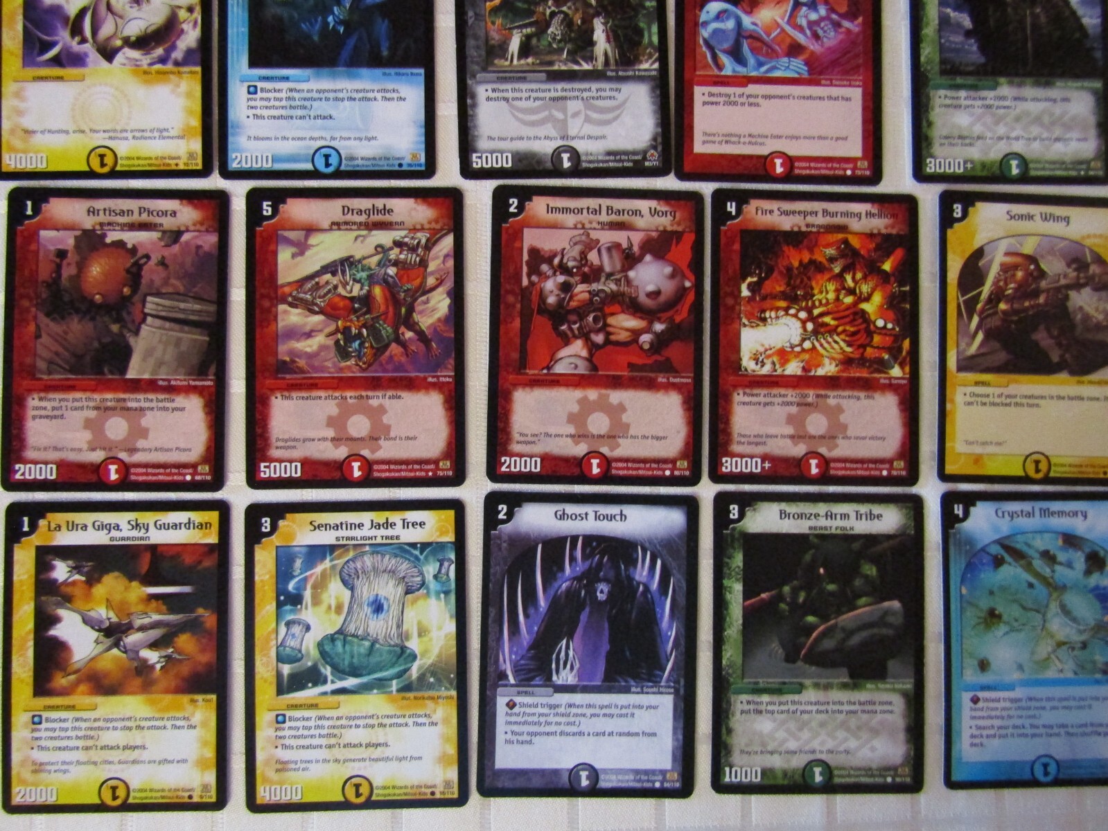 Duel Masters cards, 50 cards from 2004, most cards like new | eBay