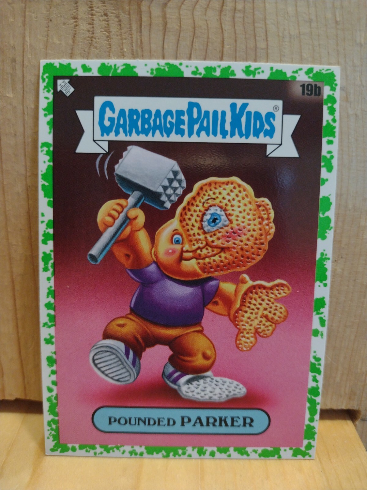 2021 GPK: FOOD FIGHT: POUNDED PARKER . 19b. GREEN BORDER T2 | eBay
