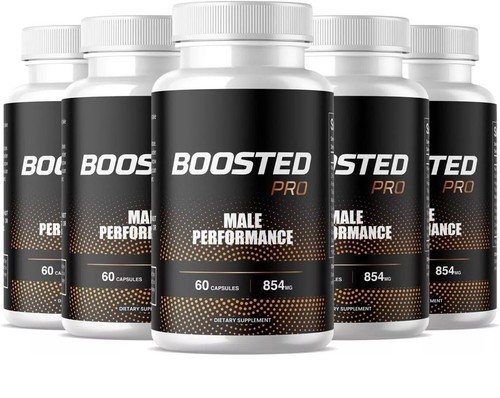 Boosted Pro Male Performance Advanced Formula Supplements (300 Capsules ...