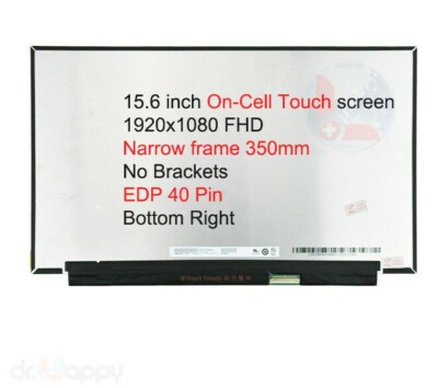 15.6 IPS FHD LCD Touch screen Compatible Lenovo 5D10W69931 SD10W73240 ...
