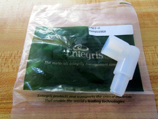 Entegris Fme2-2 Fitting Pfa. Street Ell 90 1/8npt Galte for sale online ...