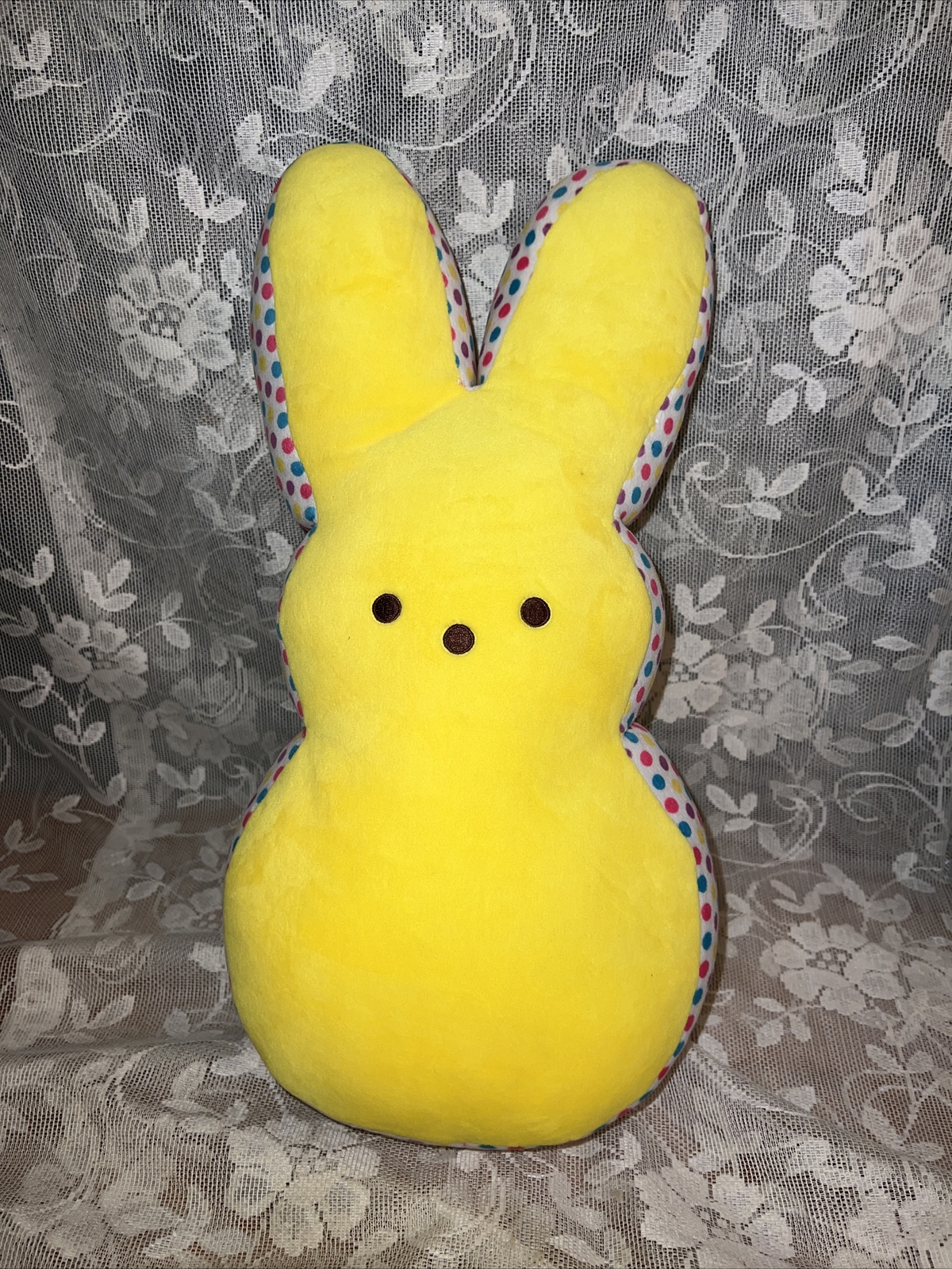 Peeps Bunny Rabbit Blue Easter Plush Stuffed Animal Large 17” | eBay