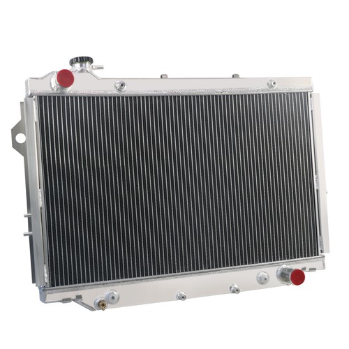 3 ROW ALUMINUM RADIATOR For 1990-98 TOYOTA LAND CRUISER FZJ80 4.5L L6 ...