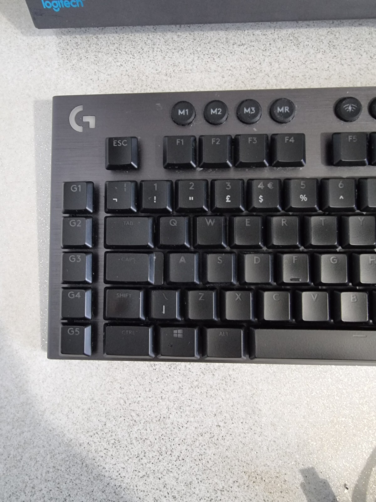 Logitech G915 Wireless RGB Tactical Gaming Keyboard Black With USB T109 ...