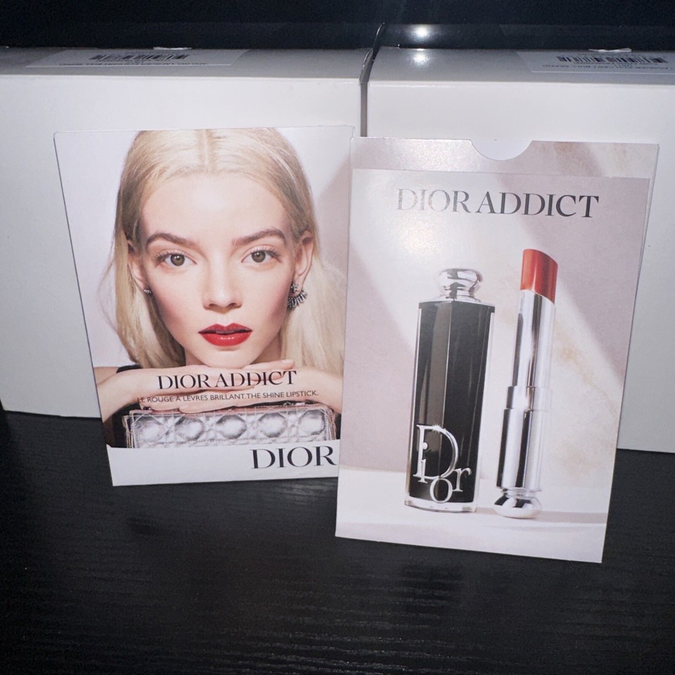 4 - Dior Addict Intense Shine Lipstick 4 Shades Sample | eBay