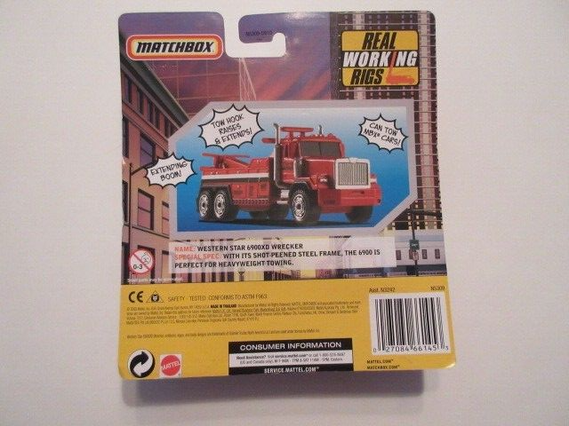 Matchbox Western Star 6900XD Wrecker | eBay