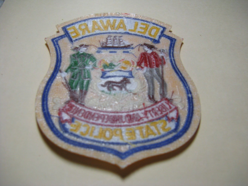 Collectible Delaware State Police Patch | eBay
