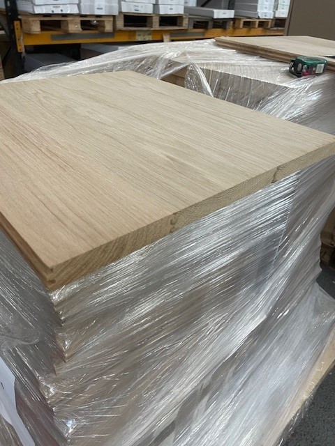 Solid Oak Board 390 x 460 x 20 perfect for woodworking and crafts | eBay UK