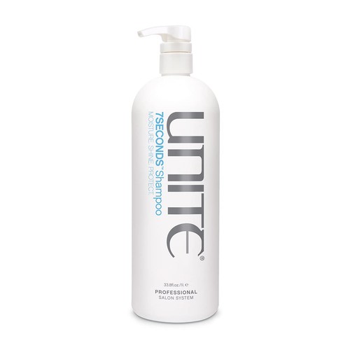 UNITE Hair|7 SECONDS|Shampoo|Pump|Cleanses|Shine|Protects UV/Heat ...
