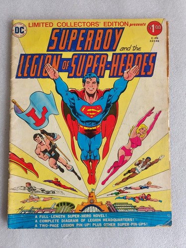 1976 Limited Collector Edition Superboy & the Legion of Super Heroes V ...