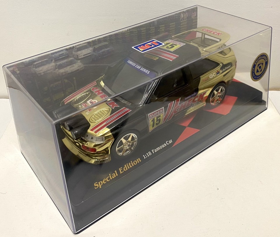RARE MCT 1/18 Famous Car Series Ford Escort RS Cosworth Rally Black ...