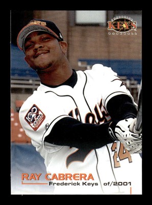 2001 Grandstand Frederick Keys #5 Ray Cabrera NM Near Mint BXCP06 | eBay