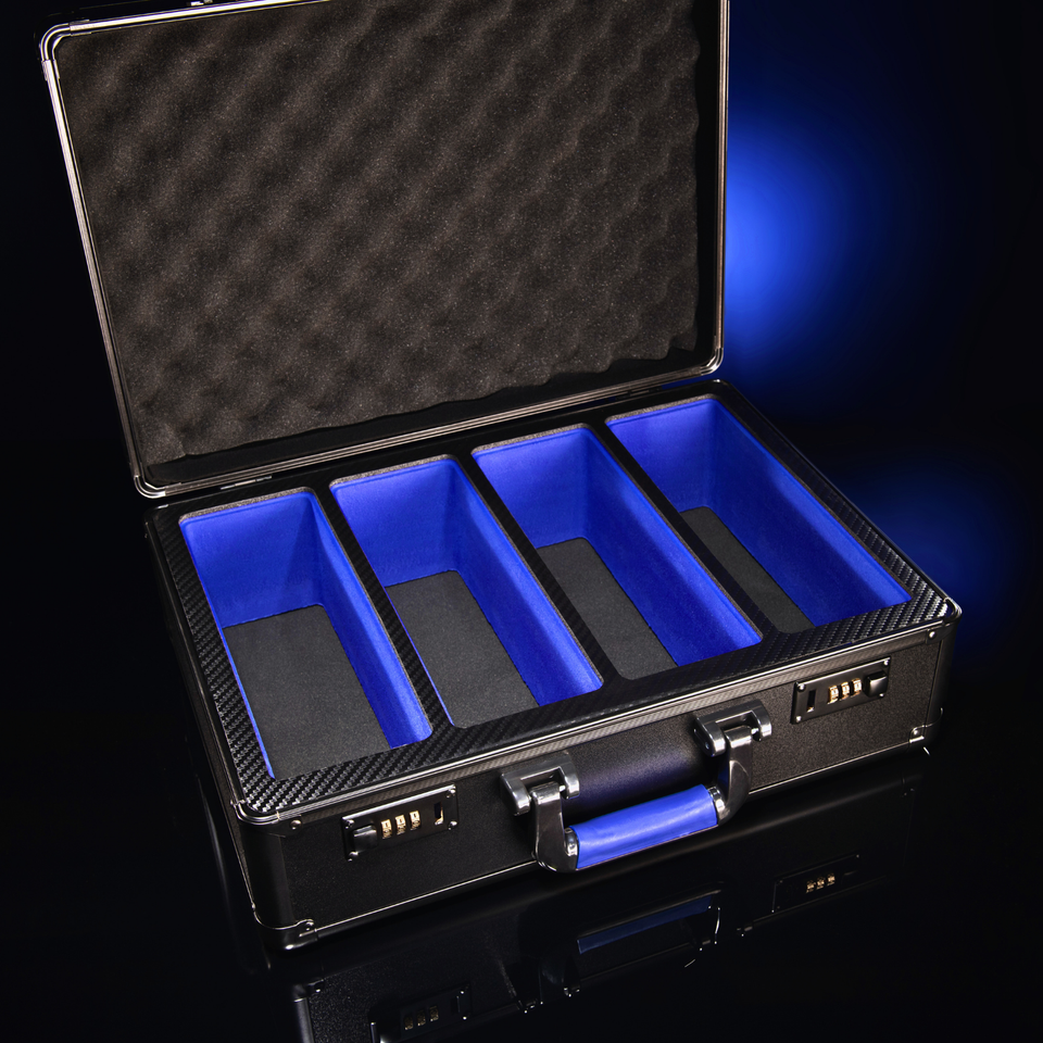 Armortek Z4 Trader 4-Row Slab Case XL+ Graded Card Storage Box for SGC ...