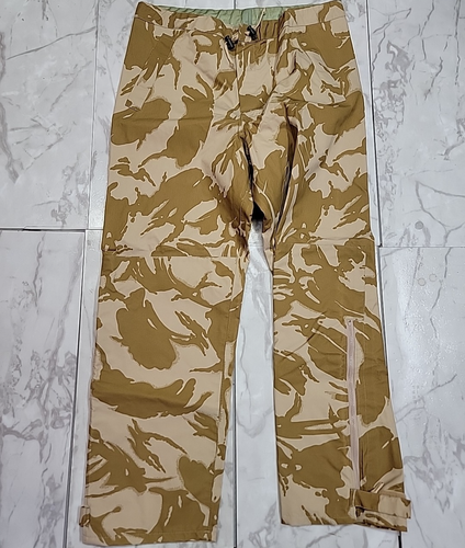 Vintage 90s British Army Double Knee Camo Desert Solider Combat Men's ...
