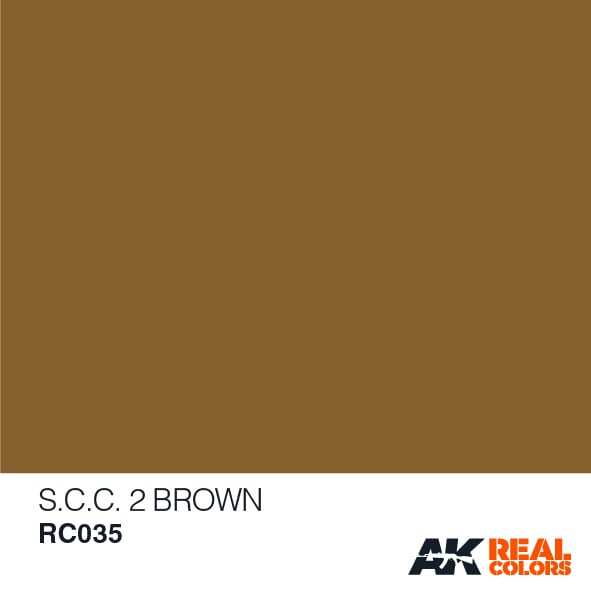 AK Interactive AFV Real Color RC035 S.C.C.2 Brown 10ml Hobby Paint | eBay