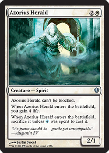 MTG: Azorius Herald [Moderately Played] Commander 2013 Magic the ...
