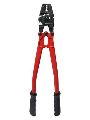 30" Swaging Tool, Two Hand Swager for 5/32" 1/4" 5/16" Cable Crimping ...
