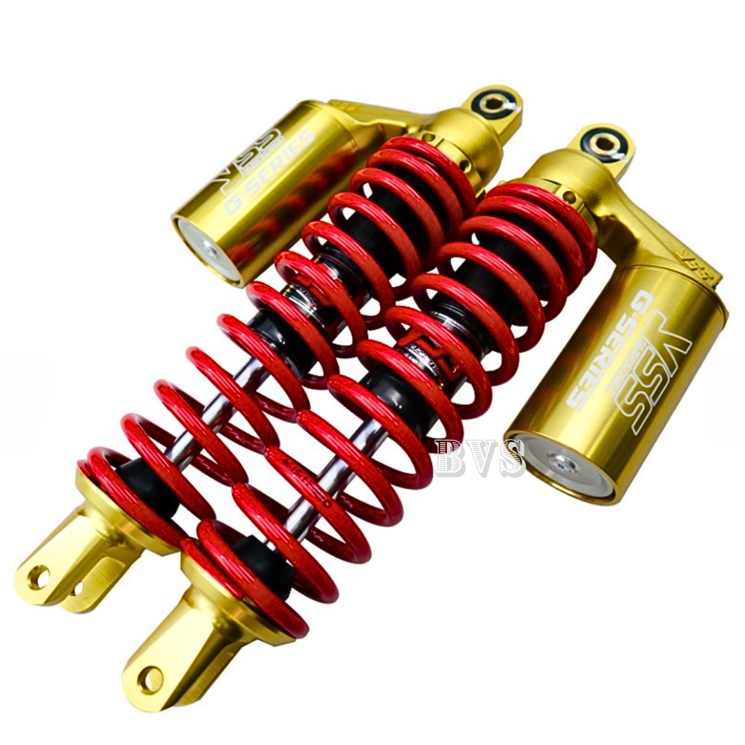 Red Black Shock Strut G-Series YSS G-Seires For 16-23 Yamaha XMAX 300 ...