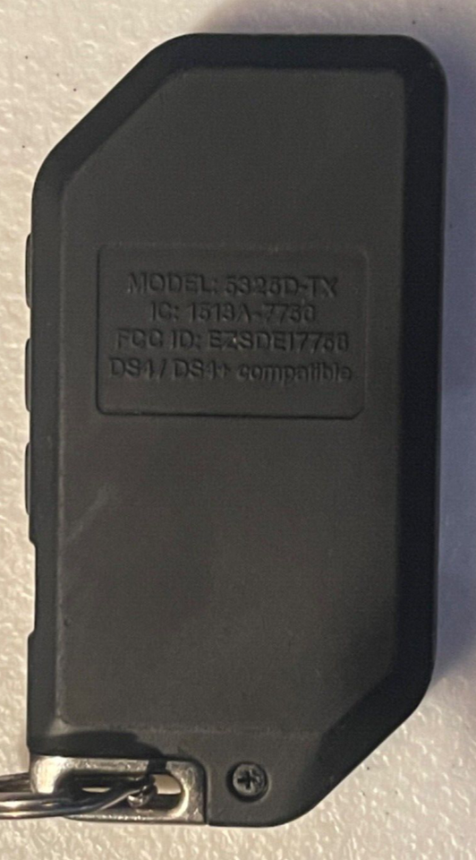 AstroStart LCD Security Alarm Keyfob Transmitter 5B-EZSDEI7756 IC ...