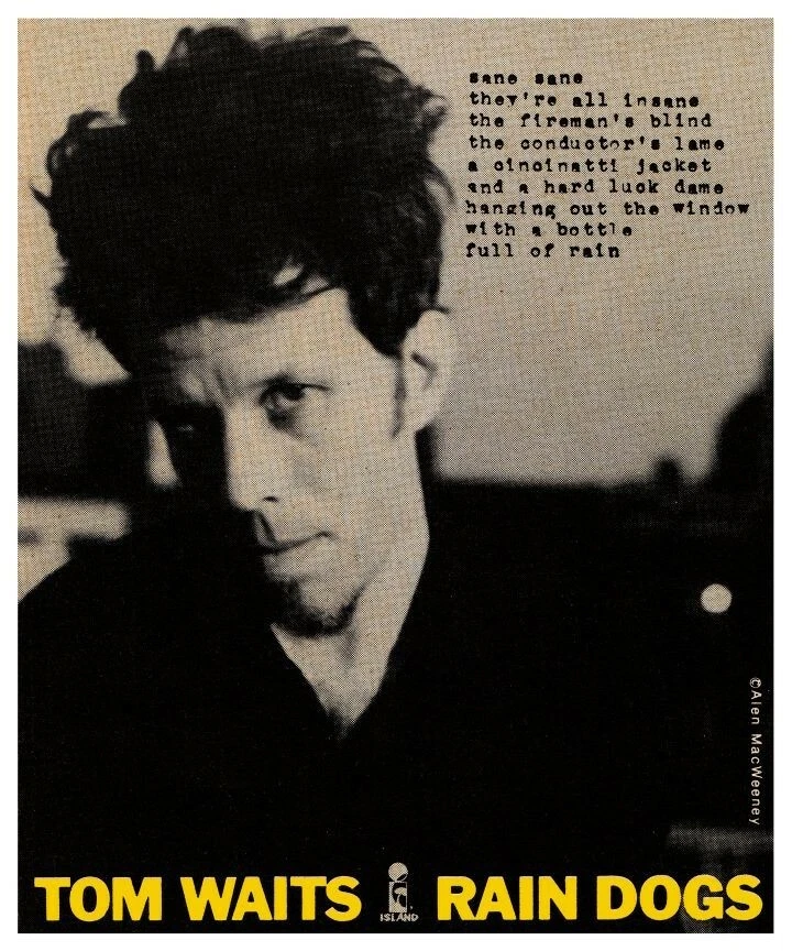 Tom Waits Poster