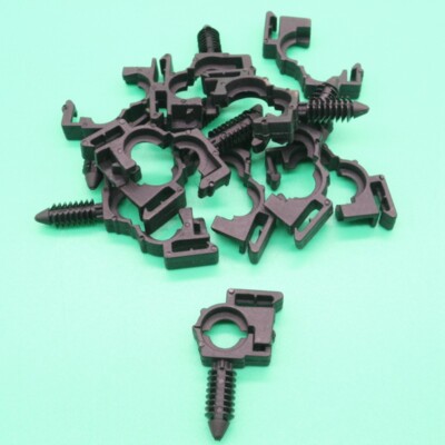 10X Wire Loom Routing Clip Split Loom Conduit Harness Retainers Fits GM ...