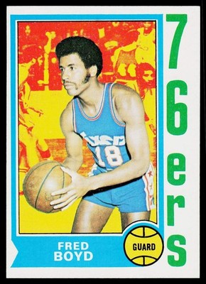1974-75 Topps #154 Fred Boyd - NM+ | eBay