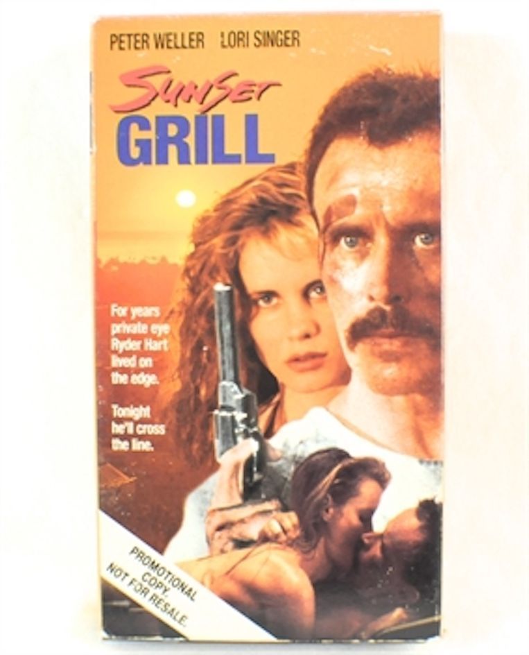 Sunset Grill VHS Movie Peter Weller Promo Screener Copy | eBay UK