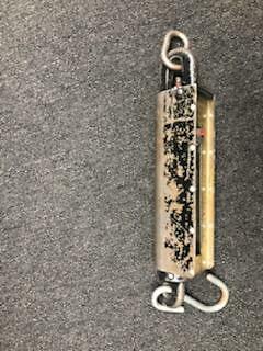 Chatillon IronClad Type 160 Linear Hanging Scale 0-100Lbs X 2 Heavy ...