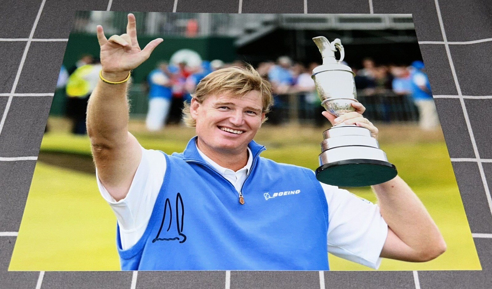 ERNIE ELS SIGNED 8X10 PHOTO THE BIG EASY SOUTH AFRICAN PRO GOLF ...