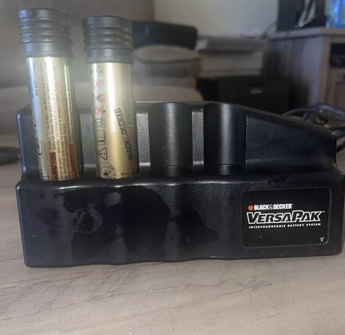 Black & Decker VersaPak 4 Port Battery Charger VP150 2 Batteries VP150 VP110 28873001603| eBay
