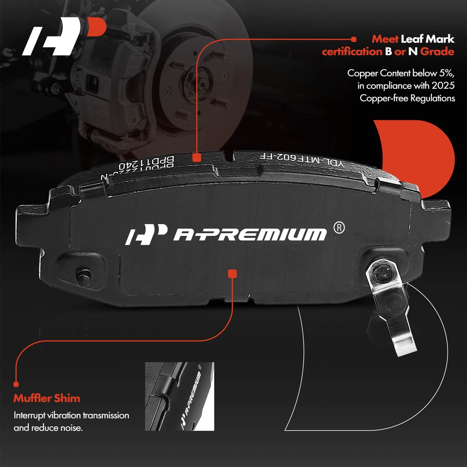 Rear Drilled Brake Rotor + Ceramic Pad for Subaru Tribeca 08-14 B9 ...