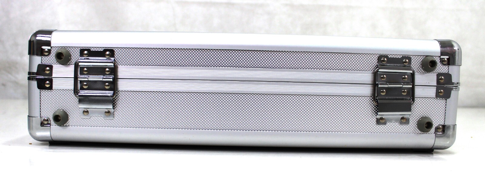 Aluminum Silver secure lock Pilot Case Briefcase Carry Travel Work ...