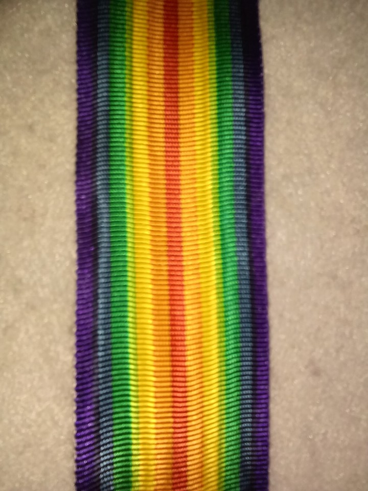WW1 British / Canadian / Allied Victory Medal Ribbon - in 6" length ...