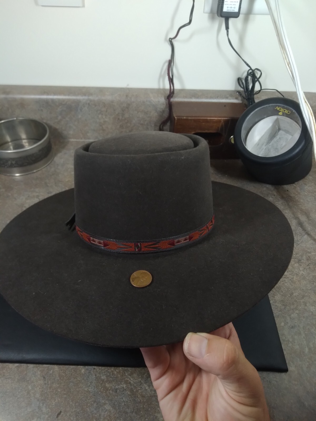 Beaver Hats Brand XXXXX Genuine Beaver Felt Cowboy We… - Gem