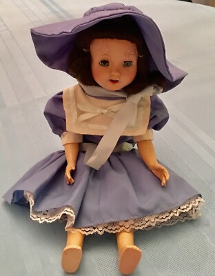 Vintage Roberta Doll Teeth Blue Sleepy Eyes Real Lashes/Hair New Dress ...