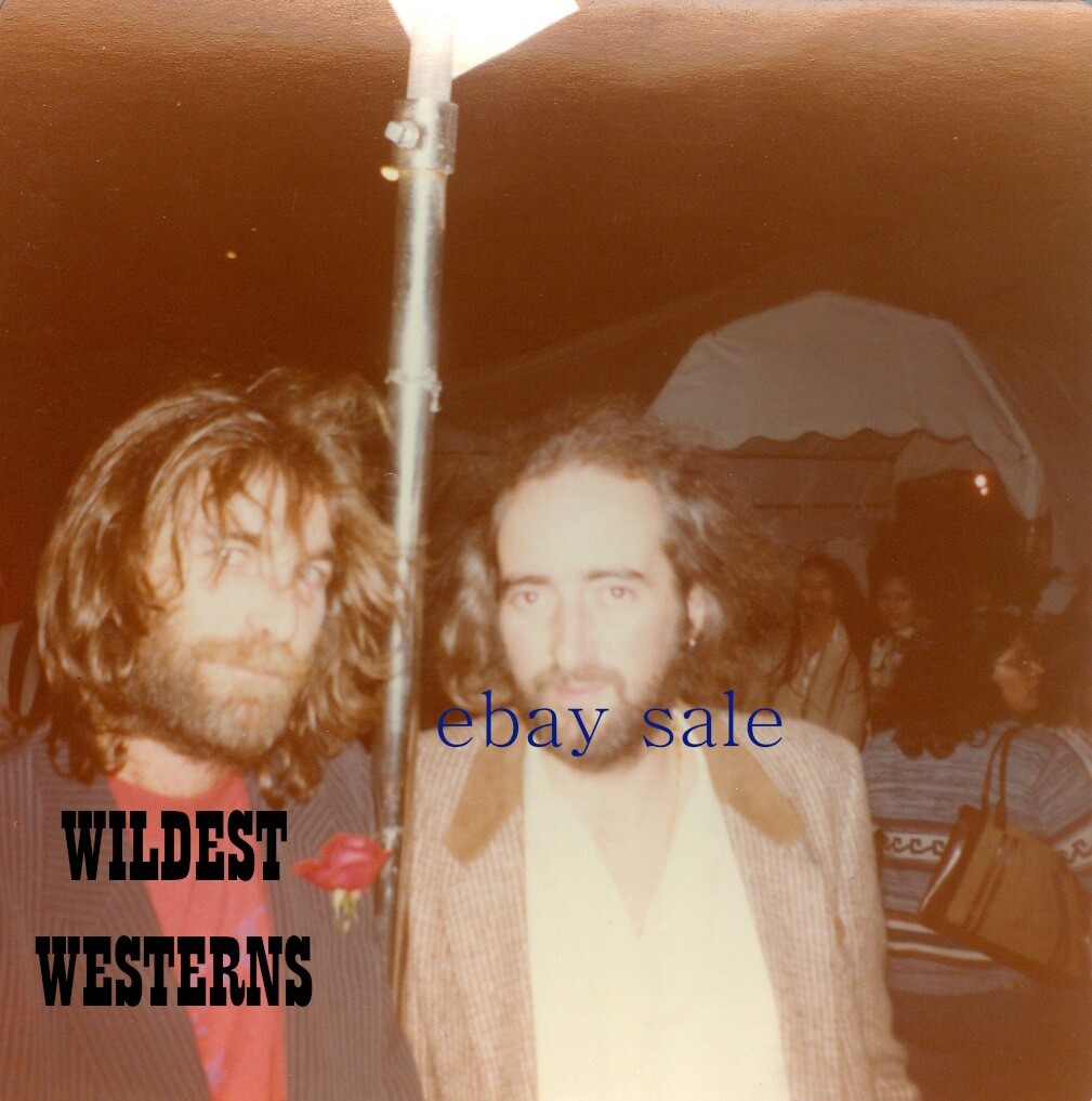 DENNIS WILSON of BEACH BOYS Photo CANDID Rare w/ JOHN McVIE Fleetwood ...