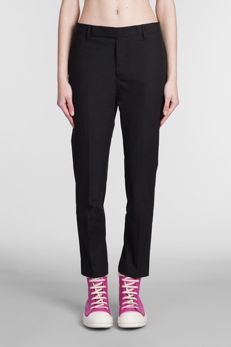 Rick Owens Austin Pants In Black Cotton 40 IT | eBay