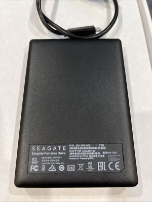 Seagate 2TB External USB 3.0 Portable Hard Drive Black (STGX2000400 ...