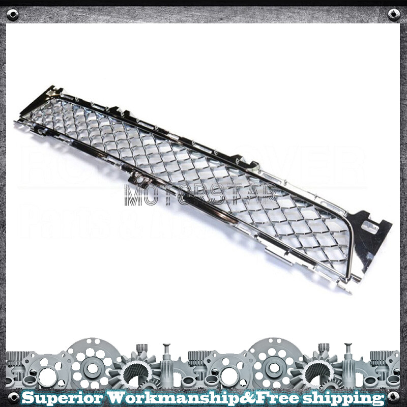 Chrome Lower Center Bumper Grille For 2011-2015 Jaguar XJ XJR 2011-2015 ...