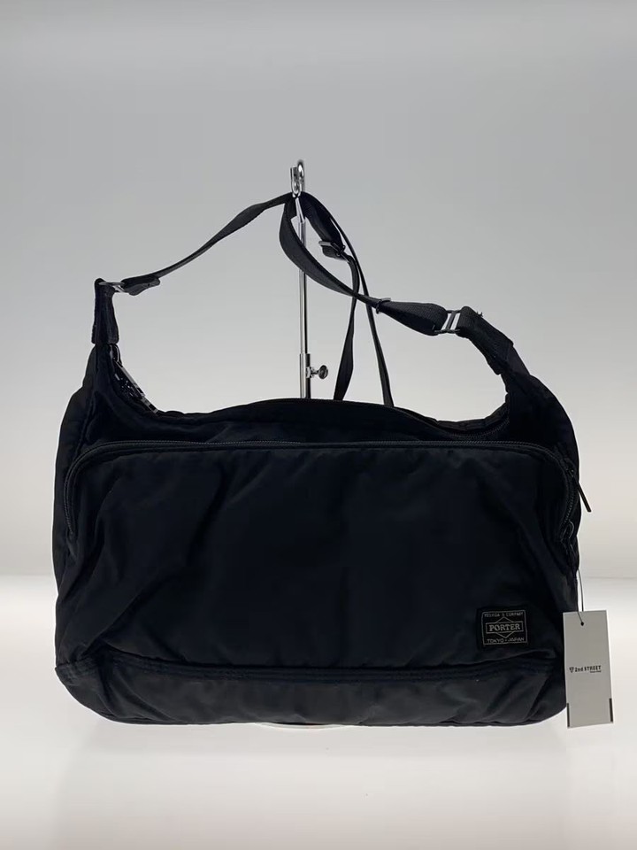 PORTER FLASH SHOULDER BAG NYLON BLK Plain 689-05938 from Japan | eBay UK