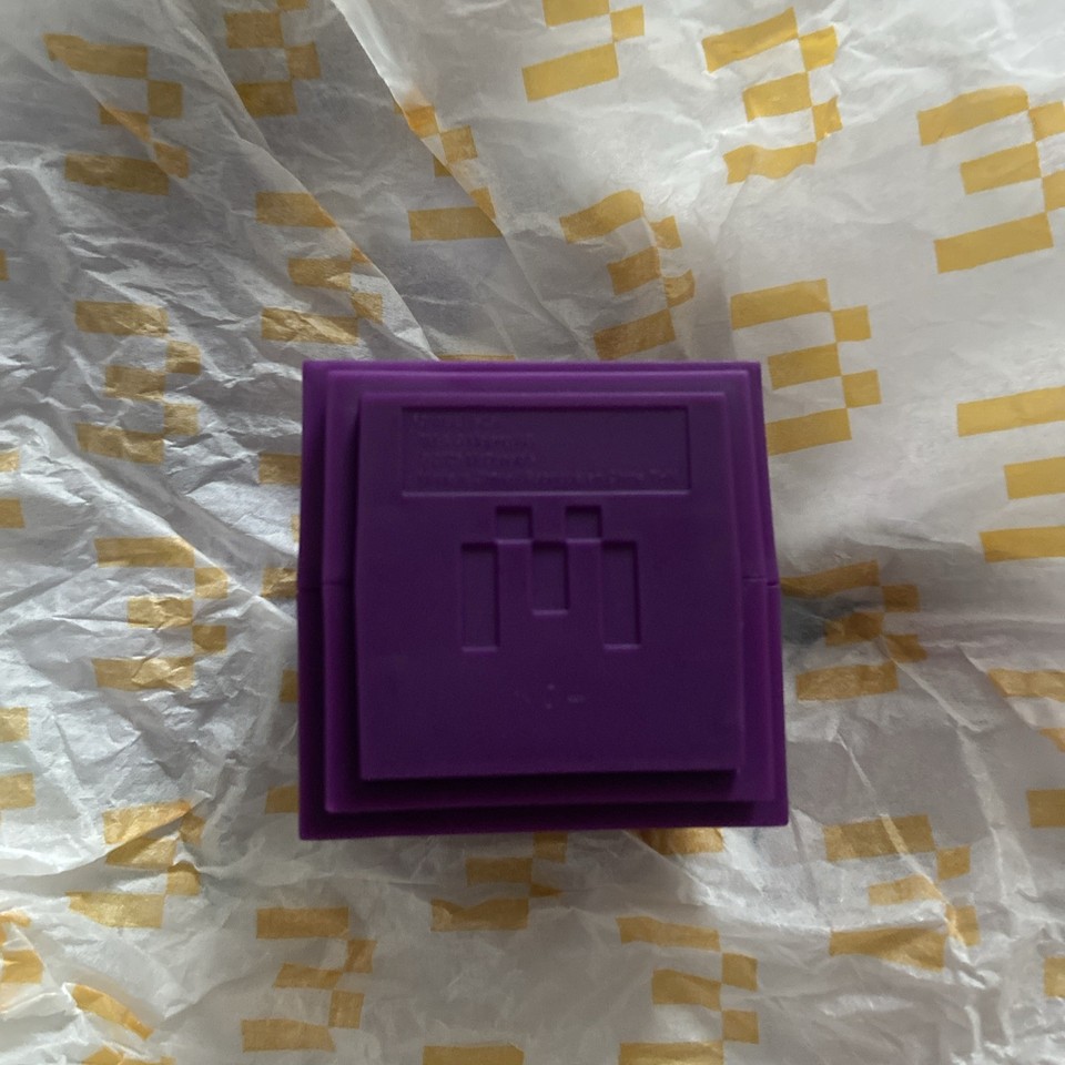 Super Rare Minecraft Grimace Mcdonald’s Egg and card limited edition ...