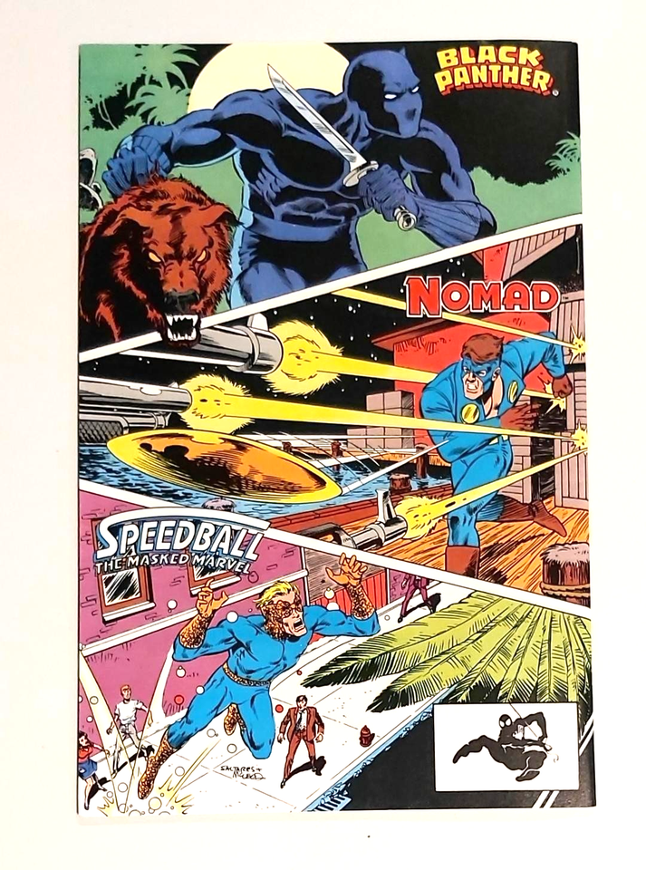 Marvel Comics Presents 14 / Black Panther / Marvel High Grade 1989 / NM ...