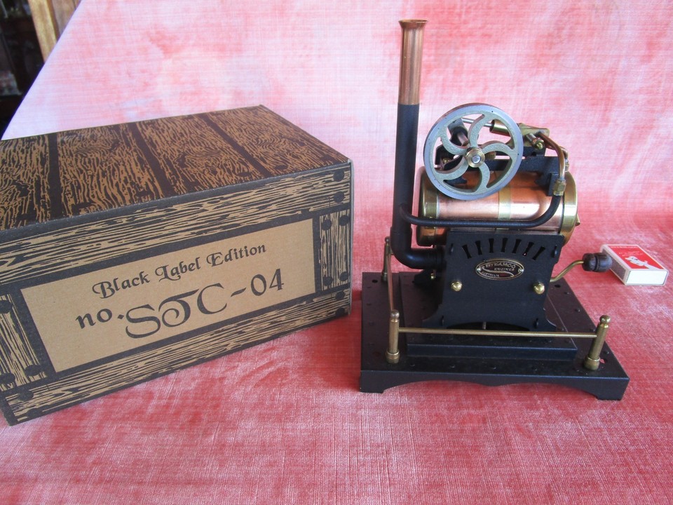 RARE BEAUTIFUL STEAMCO MODEL STEAM ENGINE STC-04 LIVE STEAM MADE IN ...