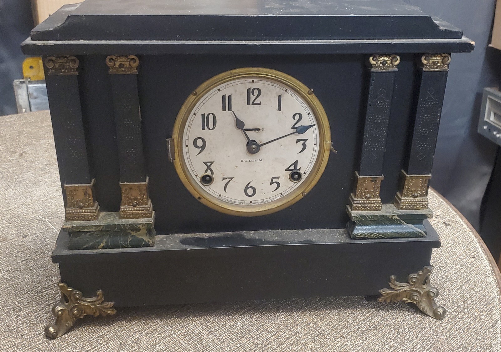 Late 19th Century Antique E. Ingraham Mantel Clock RESTORATION PROJECT ...