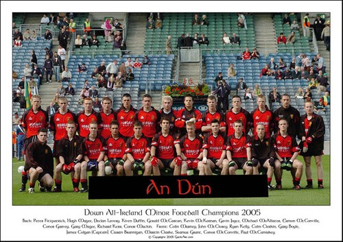 Down All-Ireland Minor Football Champions 2005: GAA Print | eBay