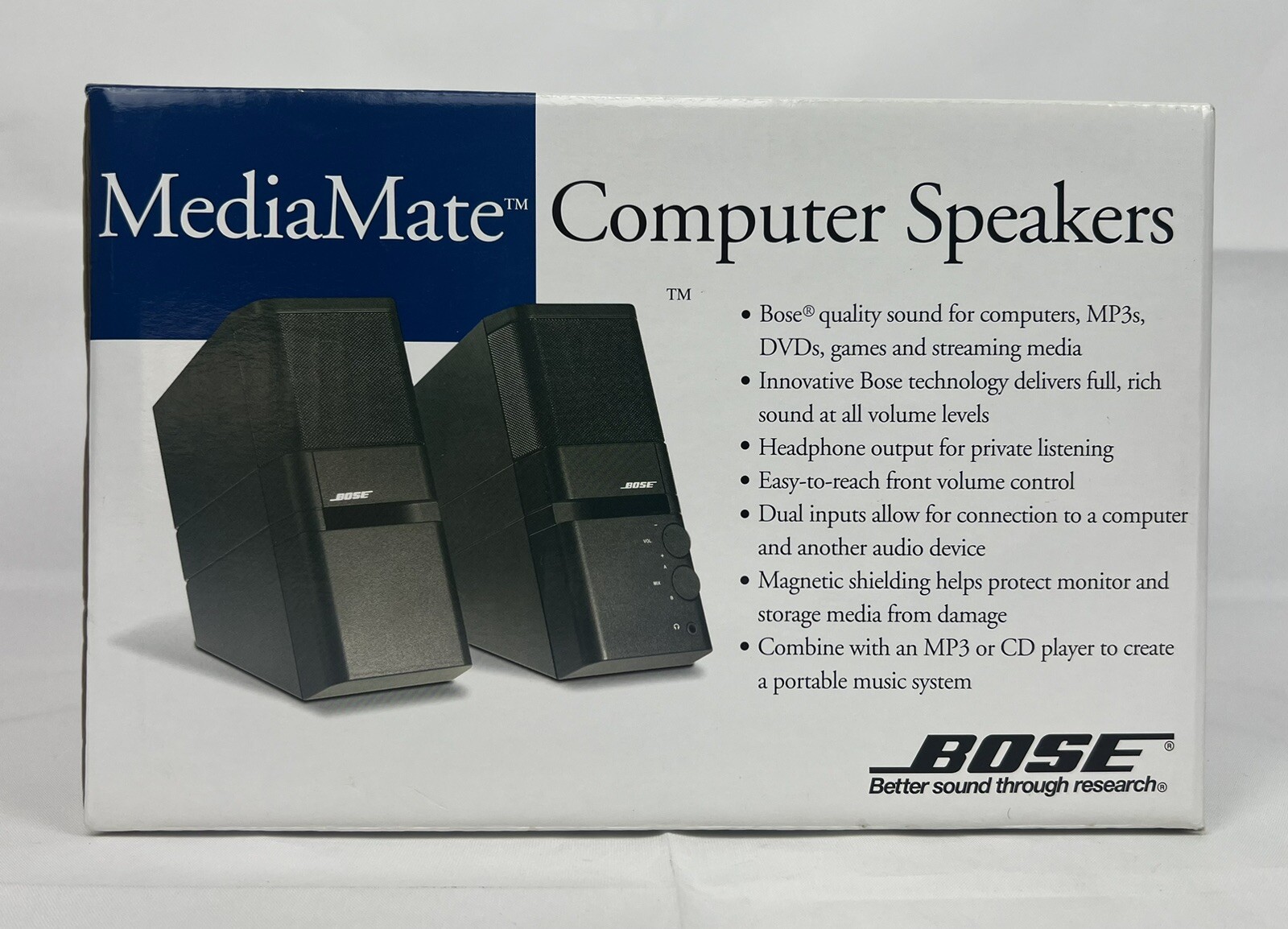 Bose MediaMate Computer Speakers for sale online | eBay