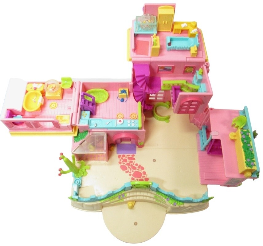 2000 Polly Pocket Vintage Petland Dollhouse Hacienda Building Only ...
